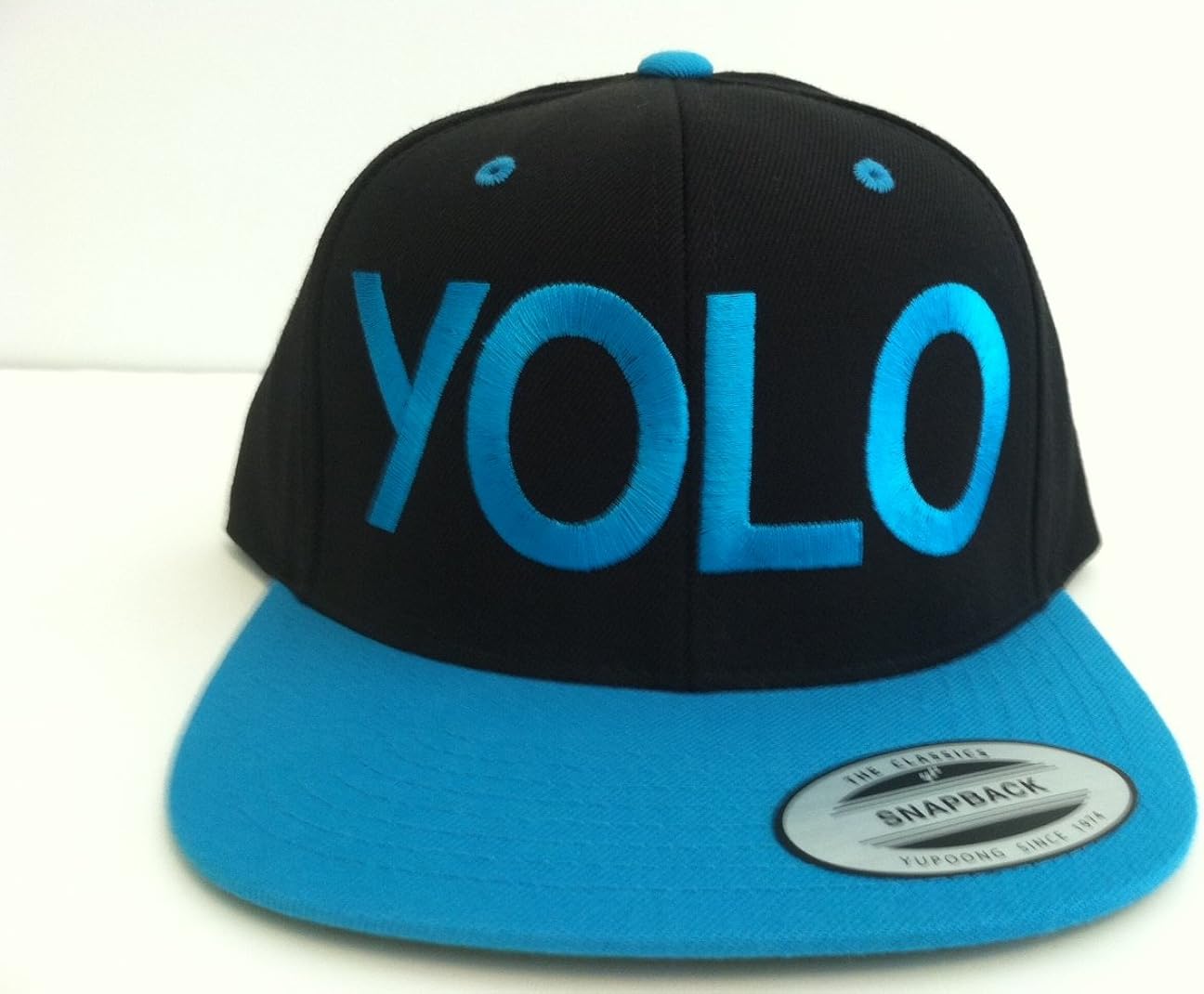 Amazon.com : Vintage YOLO Snapback Hat : Sports Fan Baseball Caps ...