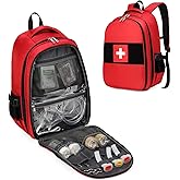 Amazon.com: REDCUBE First Aid Backpack,Emergency Medical Backpack Empty ...