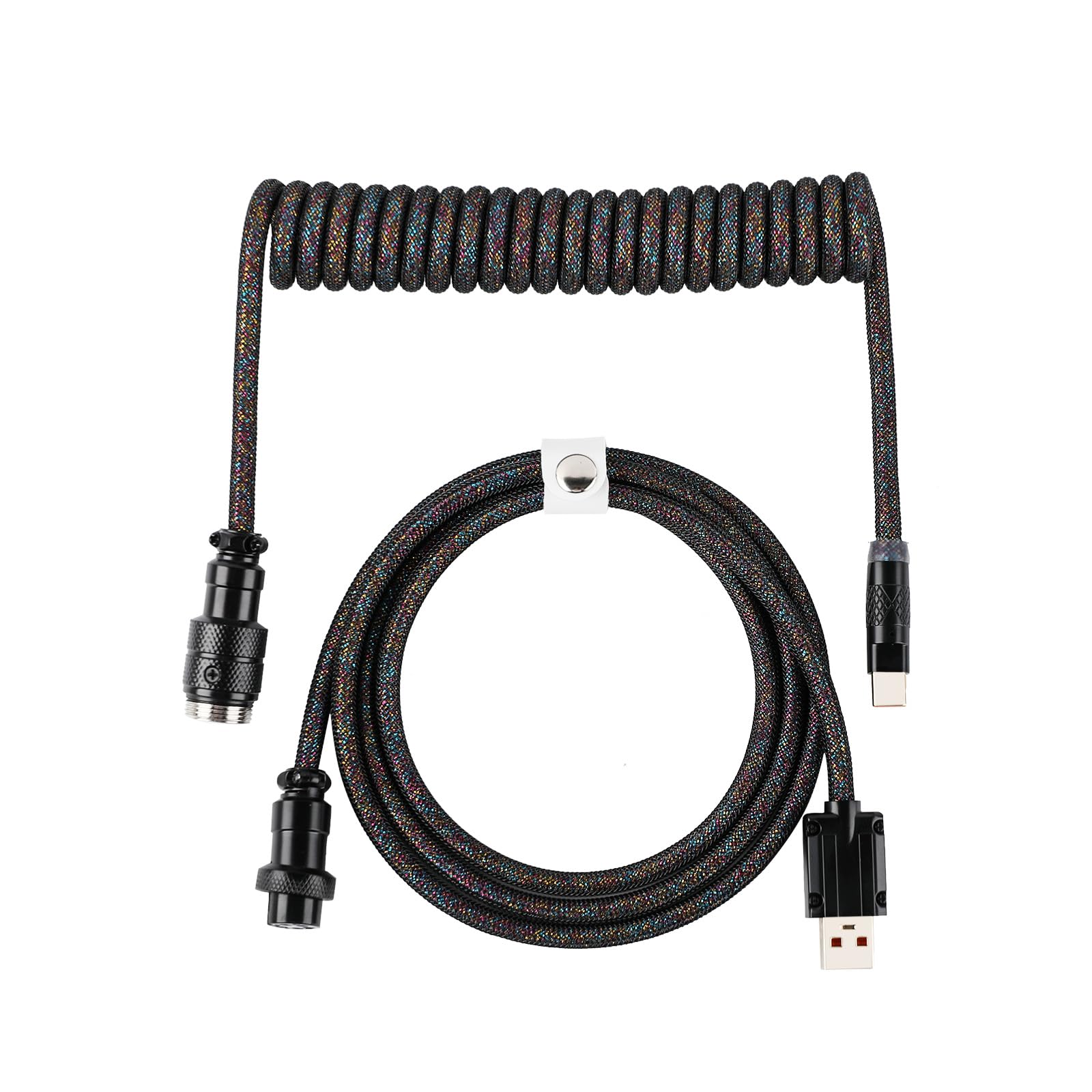 Mua EPOMAKER Mix Pro Custom Coiled USB C Cable for Mechanical Keyboard ...