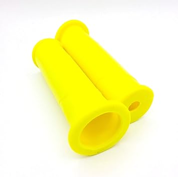 Wheelbarrow Handles, 32 mm, Pack of 2 / 1 Pair in Yellow: Amazon.co.uk ...