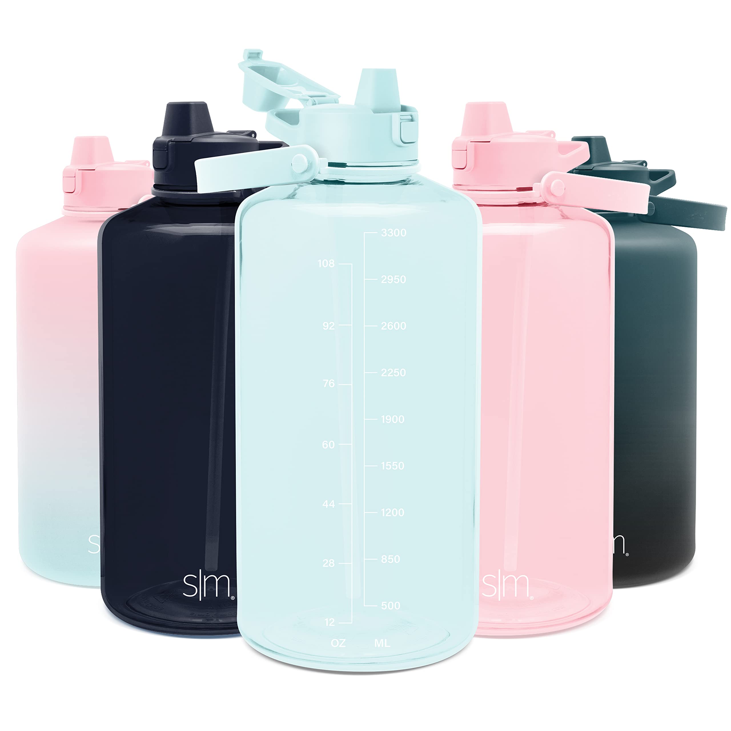 Mua Simple Modern 1 Gallon 128 oz Water Bottle with Push Button ...