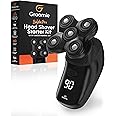 Amazon.com: Groomie Cordless Bald Head Shavers for Men, BaldiePro Head ...