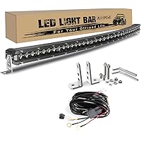 JG-AUTO Curved LED Light Bar 32 inch 450W 50000LM Triple Rows Spot ...