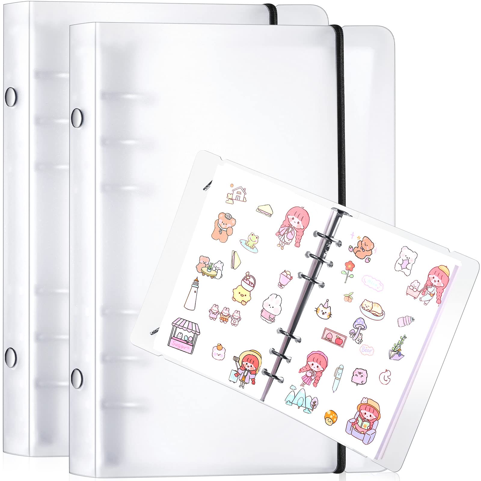 Mua Spakon Sticker Collecting Album Sheets Reusable Sticker Book ...