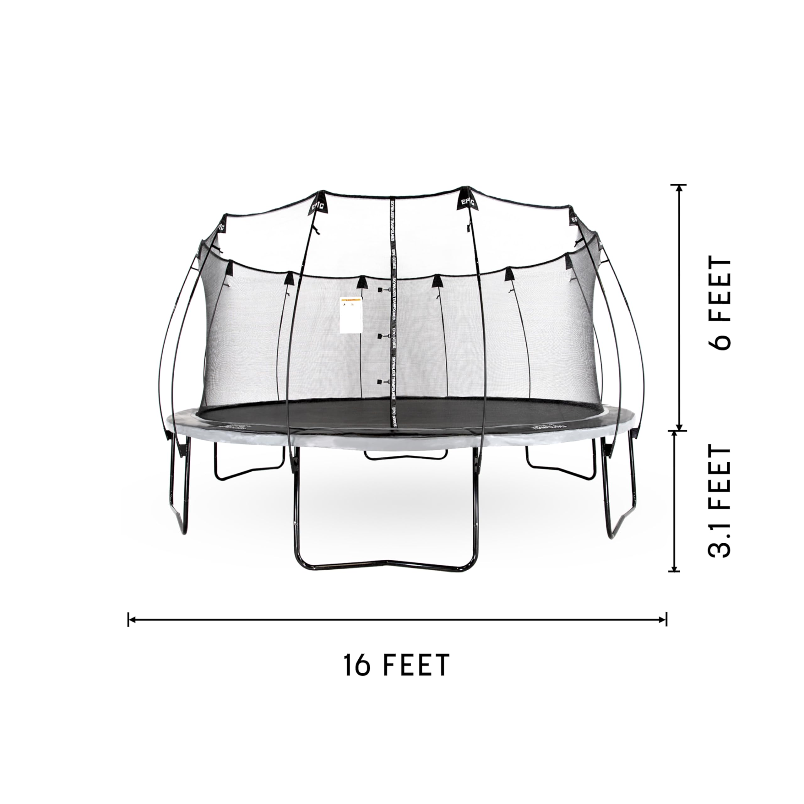 Mua SKYWALKER TRAMPOLINES Epic Series 16 FT Round Outdoor Trampoline ...