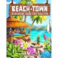 Amazon.com: Beach Town Coloring Book for Adults: Caribbean Inspired ...