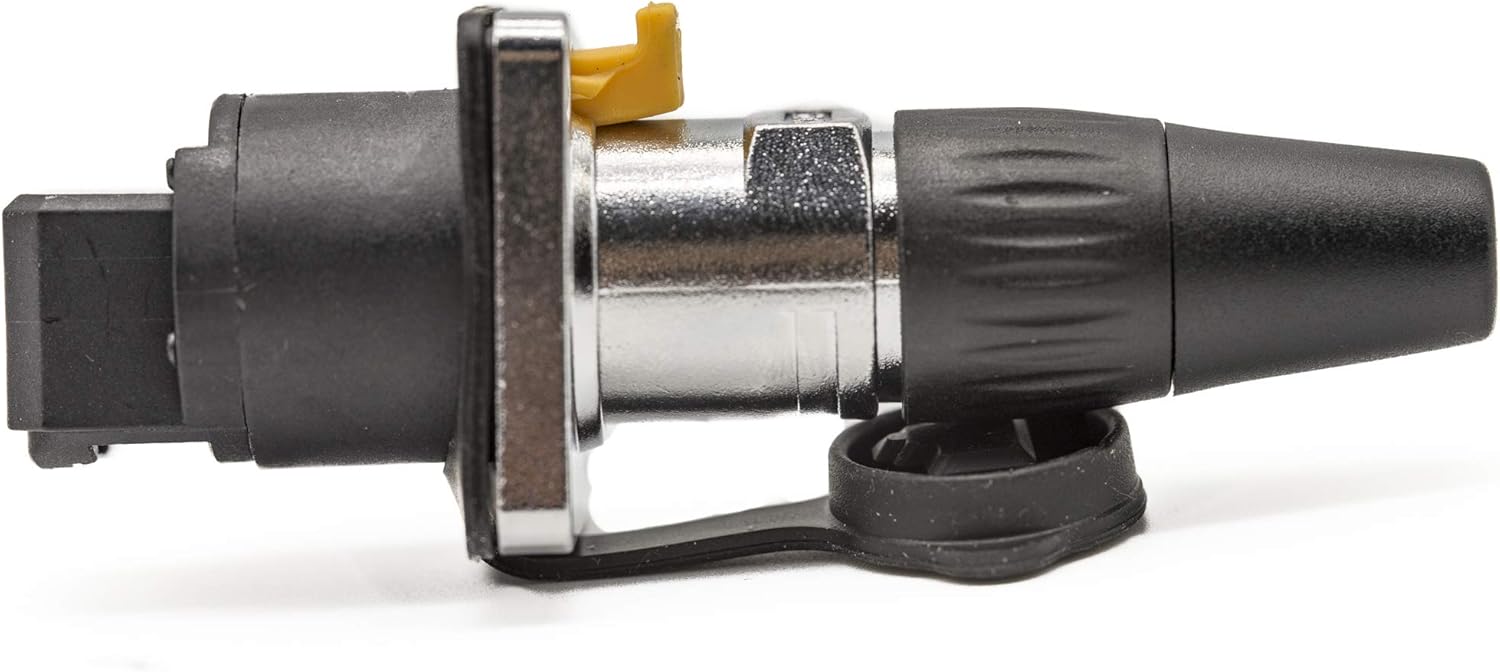 PROtastic IP65 RJ45 Ethernet Panel Mount Socket & Locking Plug ...