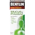 BENYLIN Extra Strength Mucus and Phlegm Syrup, Relieves Chest ...
