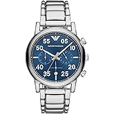 Amazon.com: Emporio Armani Men's AR11053 Analog Display Japanese Quartz ...