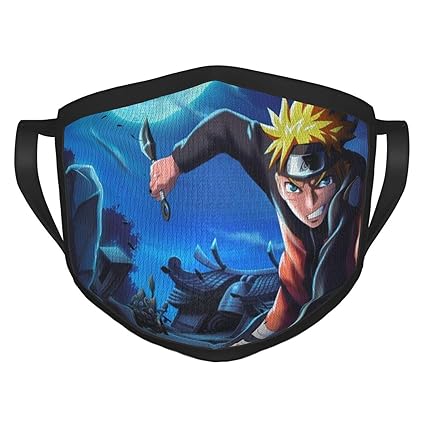 Amazon.com : LPYROSE Breathable Naruto Face Mask Anti Smoke Mask for ...