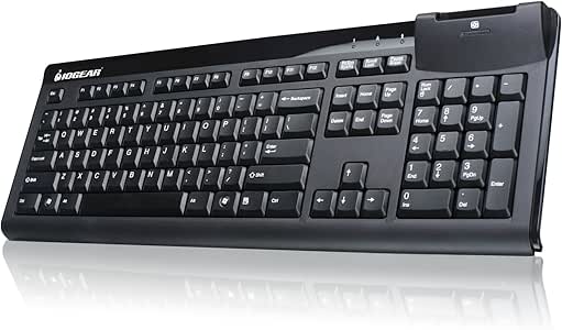Amazon.com: Smart Card Reader Keyboard: Electronics