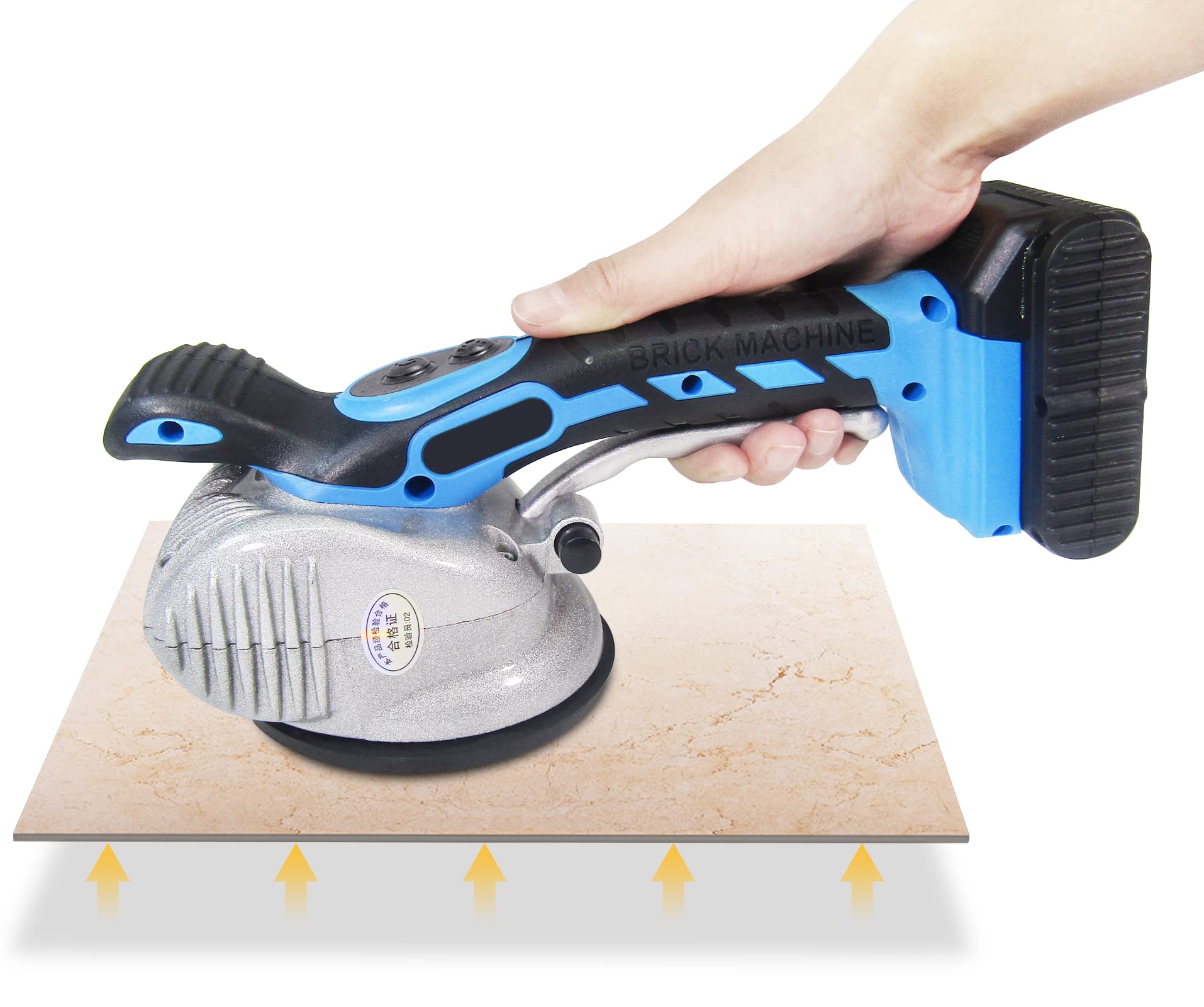YJINGRUI Cordless Tile Vibration Tool, 18000r/min 6 Gears, Tile ...