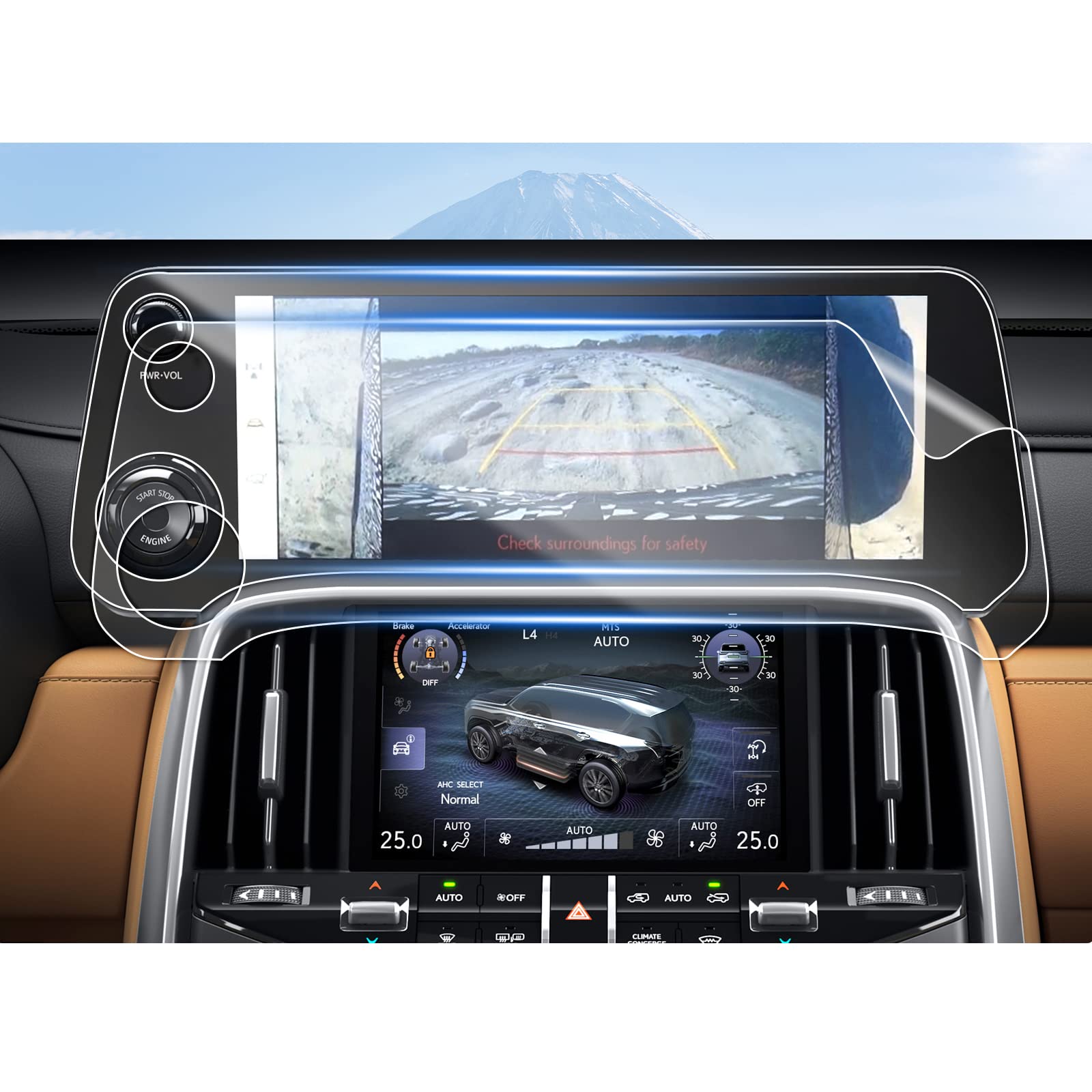 Mua SHAOHAO for 2022 2023 Lexus LX 600 Screen Protector, Fit for 2022 ...