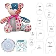 Amazon.com: Memory Bear Sewing Patterns Template Ruler Set with ...
