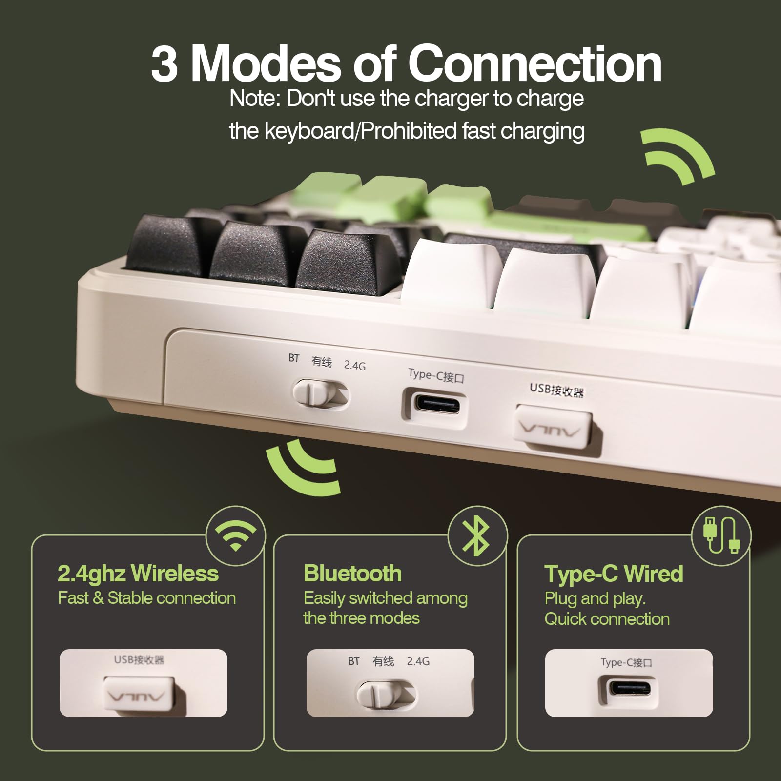 Mua EPOMAKER x AULA F87 Pro Wireless Gasket Mechanical Keyboard, 87 ...