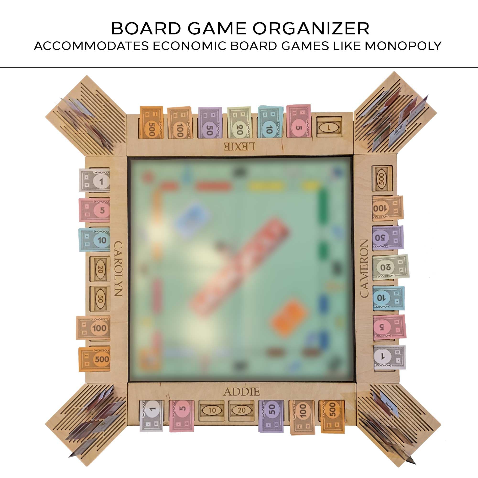 Mua Custom Board Game Frame Personalized Game Board Organizer ...