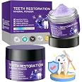 Amazon.com: 2PCS Teeth Restoration Mineral Powder,Mineral Tooth Powder ...