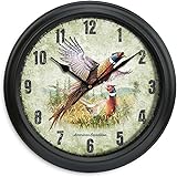 Amazon.com: Wood Route 66 Wall Clock, 23-Inch: Home & Kitchen