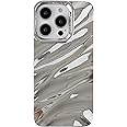 Amazon.com: Caseative for iPhone 14 Pro Case,Water Ripple Pattern Curly Wave Shape Soft Phone ...
