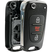 Amazon.com: fits 2012-2014 Kia Rio / 2010-2013 Kia Soul Flip Key Fob ...