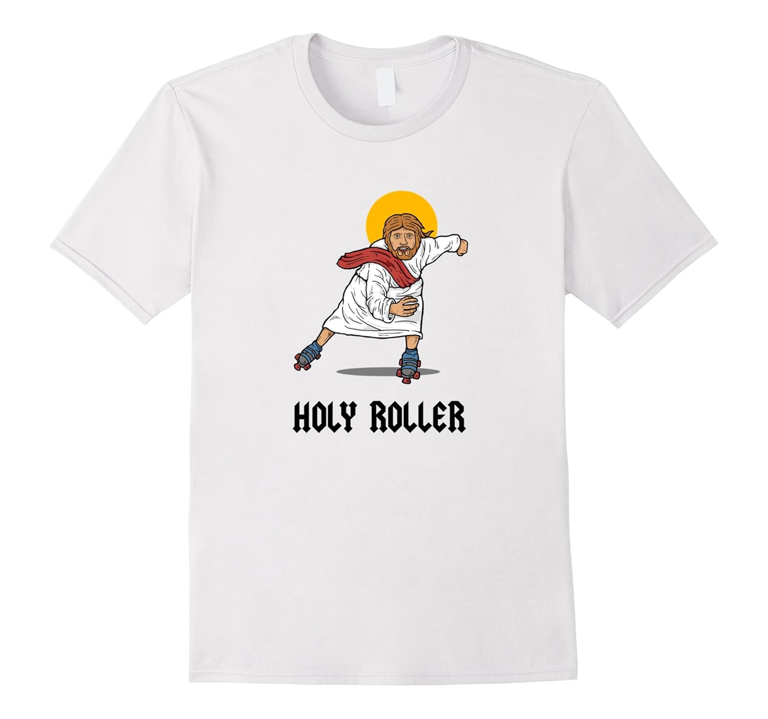 Holy Roller T-Shirt – Jesus Roller Skates Skating-CD – Canditee