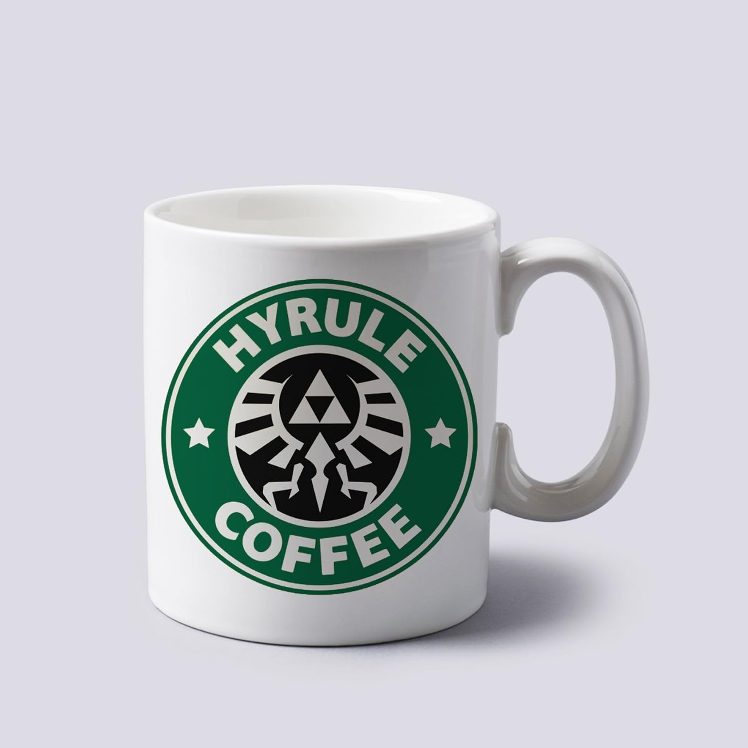 Hyrule Coffee the Legends of Zelda Mug Cup Two Sides 11 Oz Ceramics ...