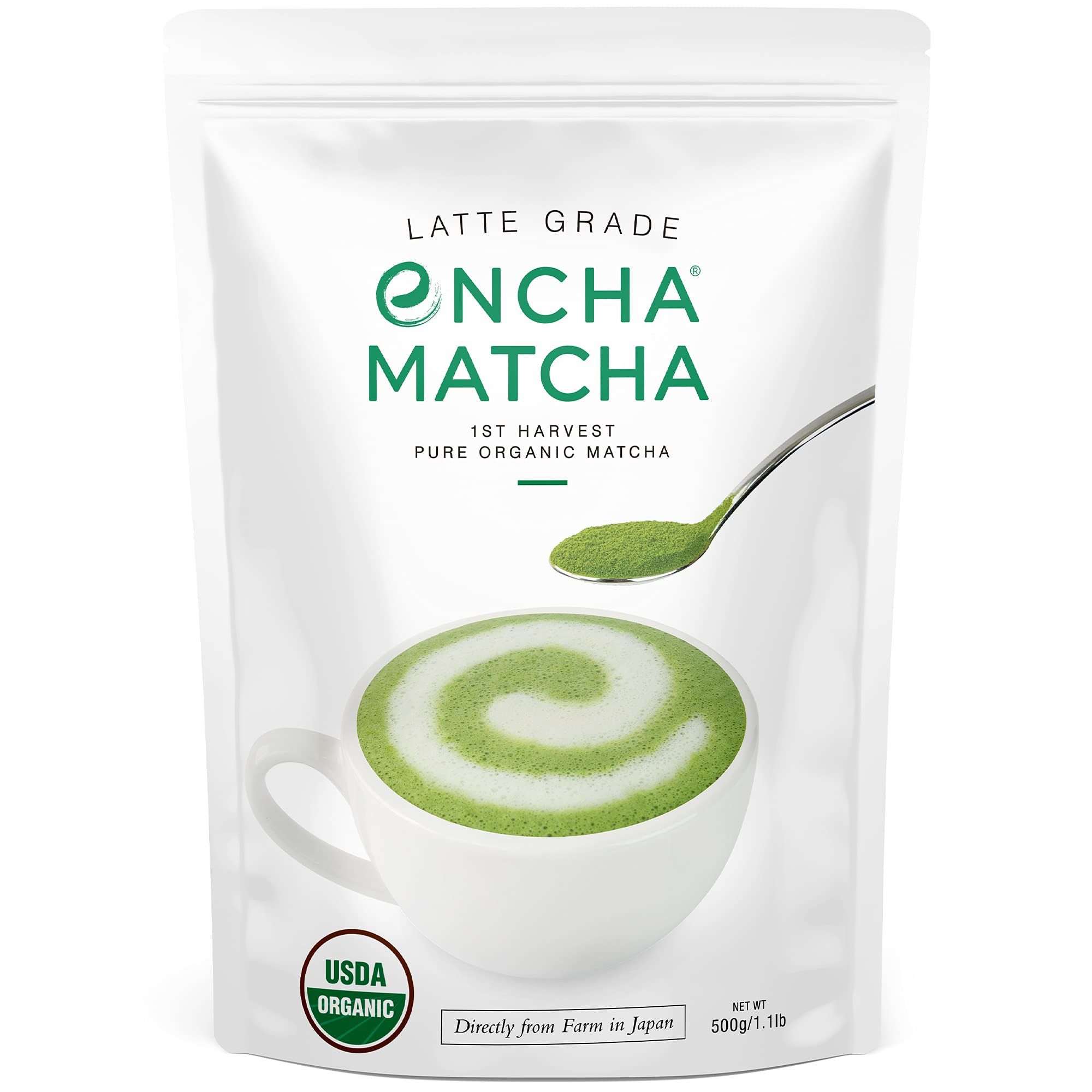 Mua Latte Grade Matcha Powder - First Harvest Organic Unsweetened ...