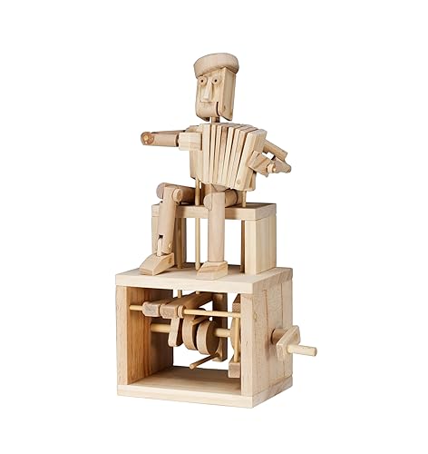 TIMBERKITS MAGICIAN WOODEN MODEL KIT AUTOMATA: Amazon.co.uk: Toys & Games