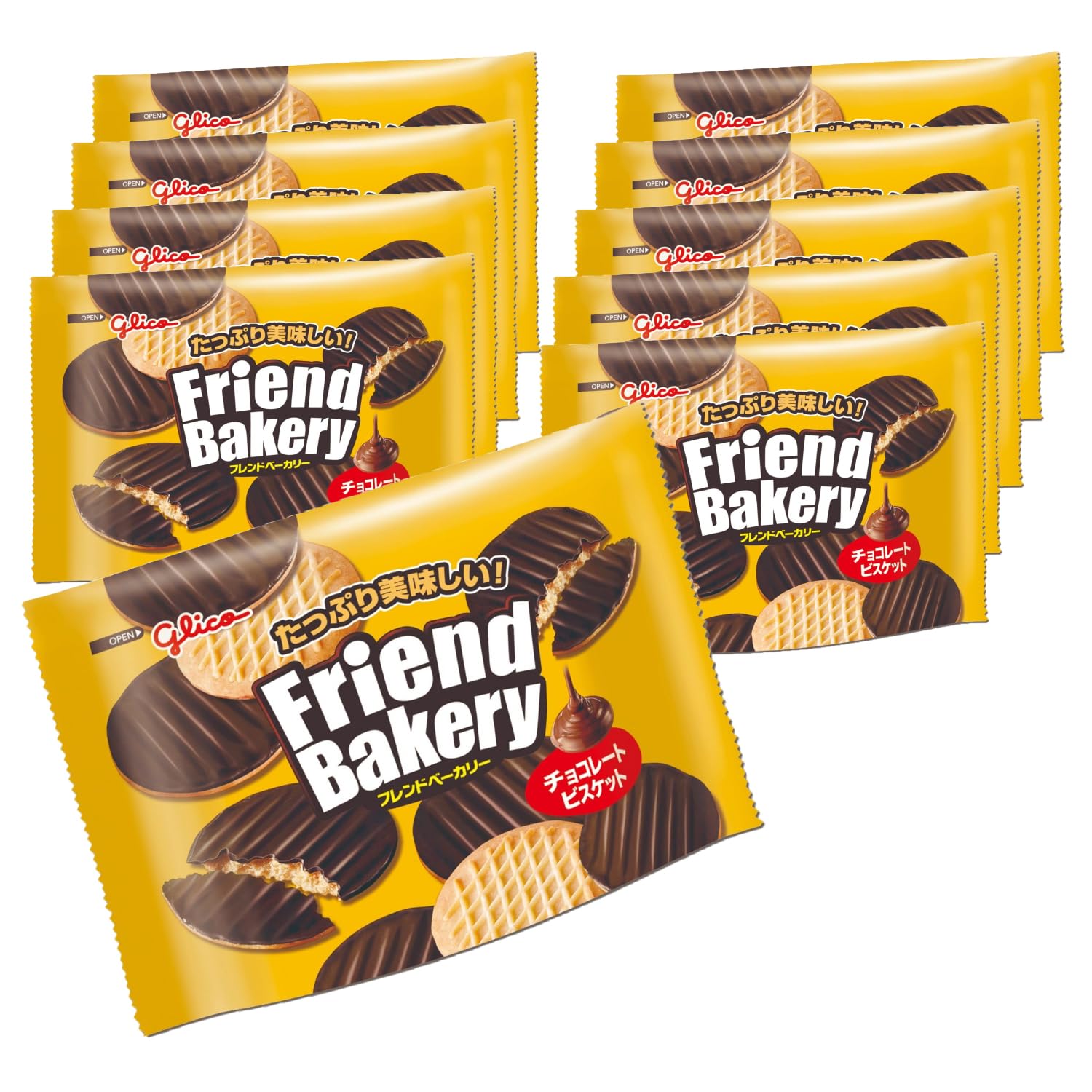 【価格推移】 江崎グリコ フレンドベーカリー チョコレートビスケット 62g 10個の最安値 | プライシー