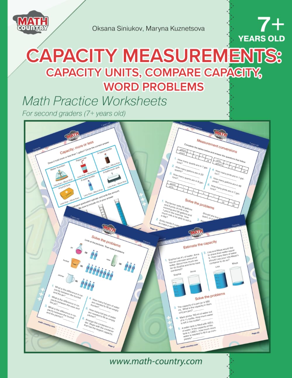 Mua Capacity measurements: capacity units, compare capacity, word ...