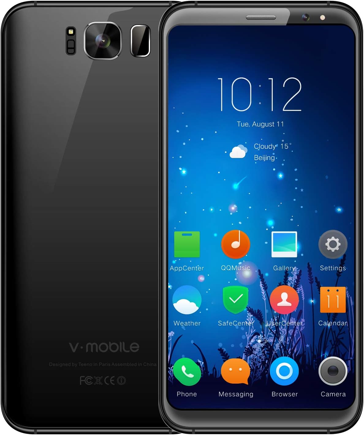 Telefonia Smartphone Offerte 4G V·Mobile S8 Supporta 16GB ROM 5.8 ...