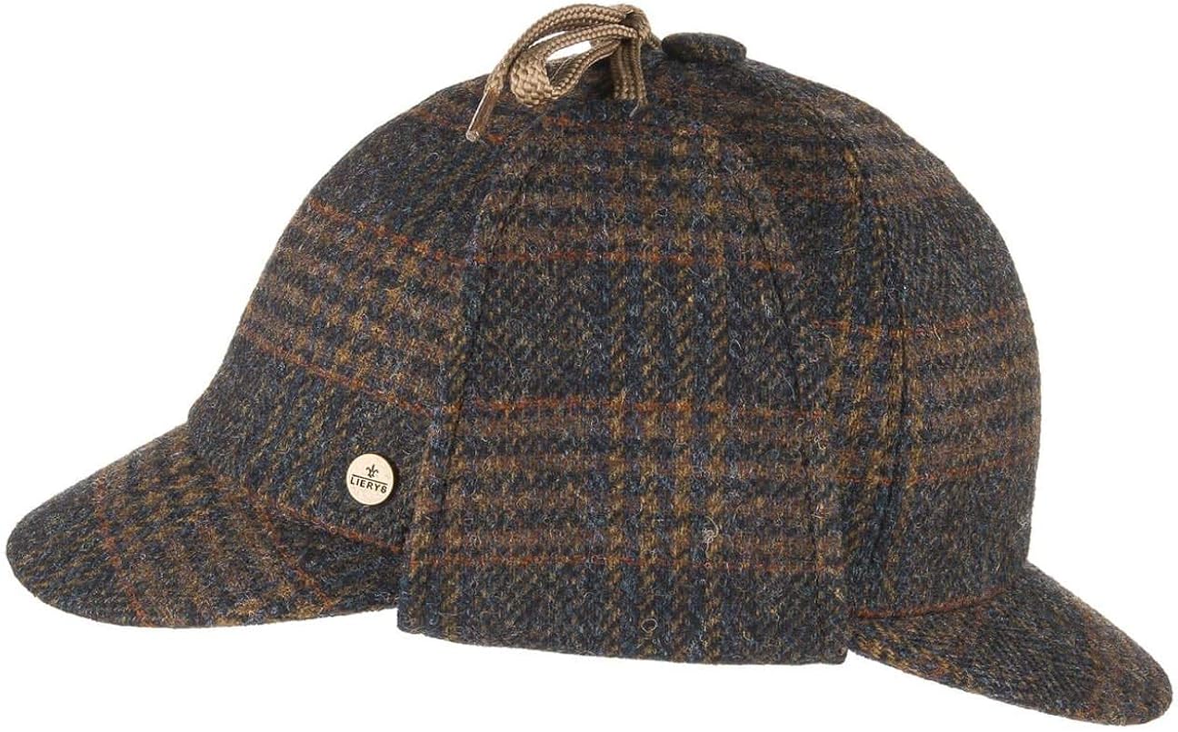 Lierys Deerstalker Cap Men Brown 7 3/4 at Amazon Men’s Clothing store