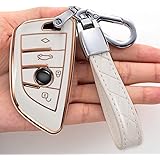 Amazon.com: for BMW Key fob Cover Key Case Shell Rings for BMW 2 5 6 7 ...