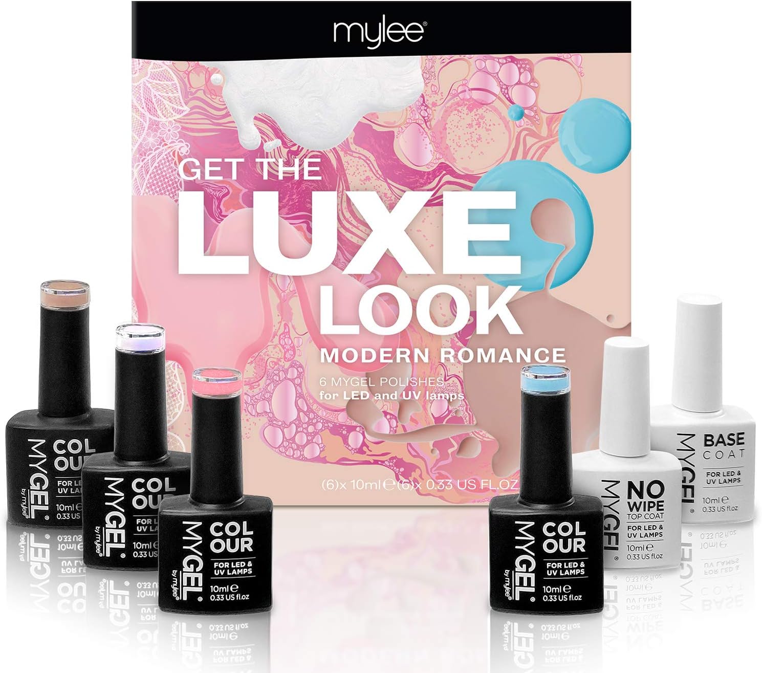 MyGEL by Mylee Modern Romance Collection – 4x 10 ml Colours plus Base ...