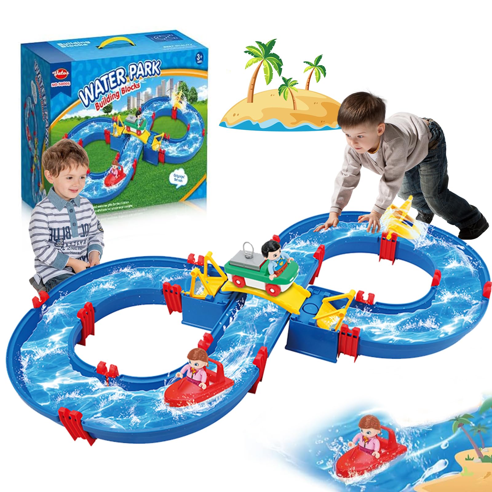 TANSAR Outdoor Water Table for Toddlers 1-3 3-5, Water Kids Toys for ...