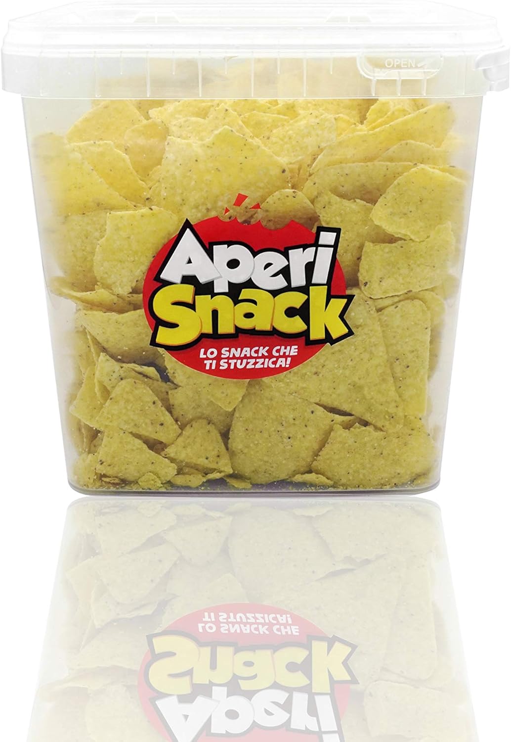 Aperisnack® - AP03.008.04 - Tortilla Chips Nachos Classici Secchiello ...