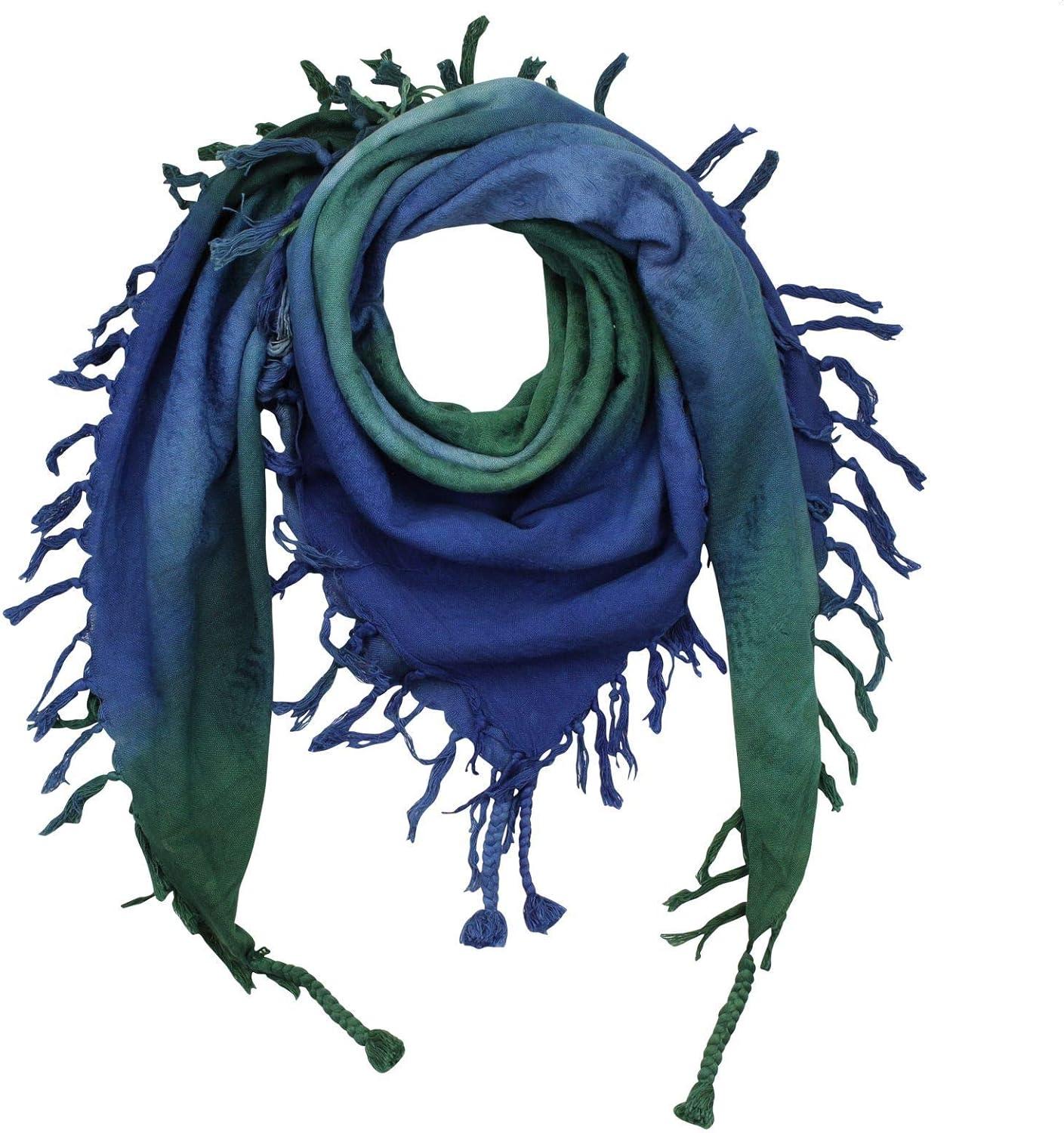 Freak Scene Kufiya - Tie dye colourful-batik 02-40x40 inch - Shemagh ...