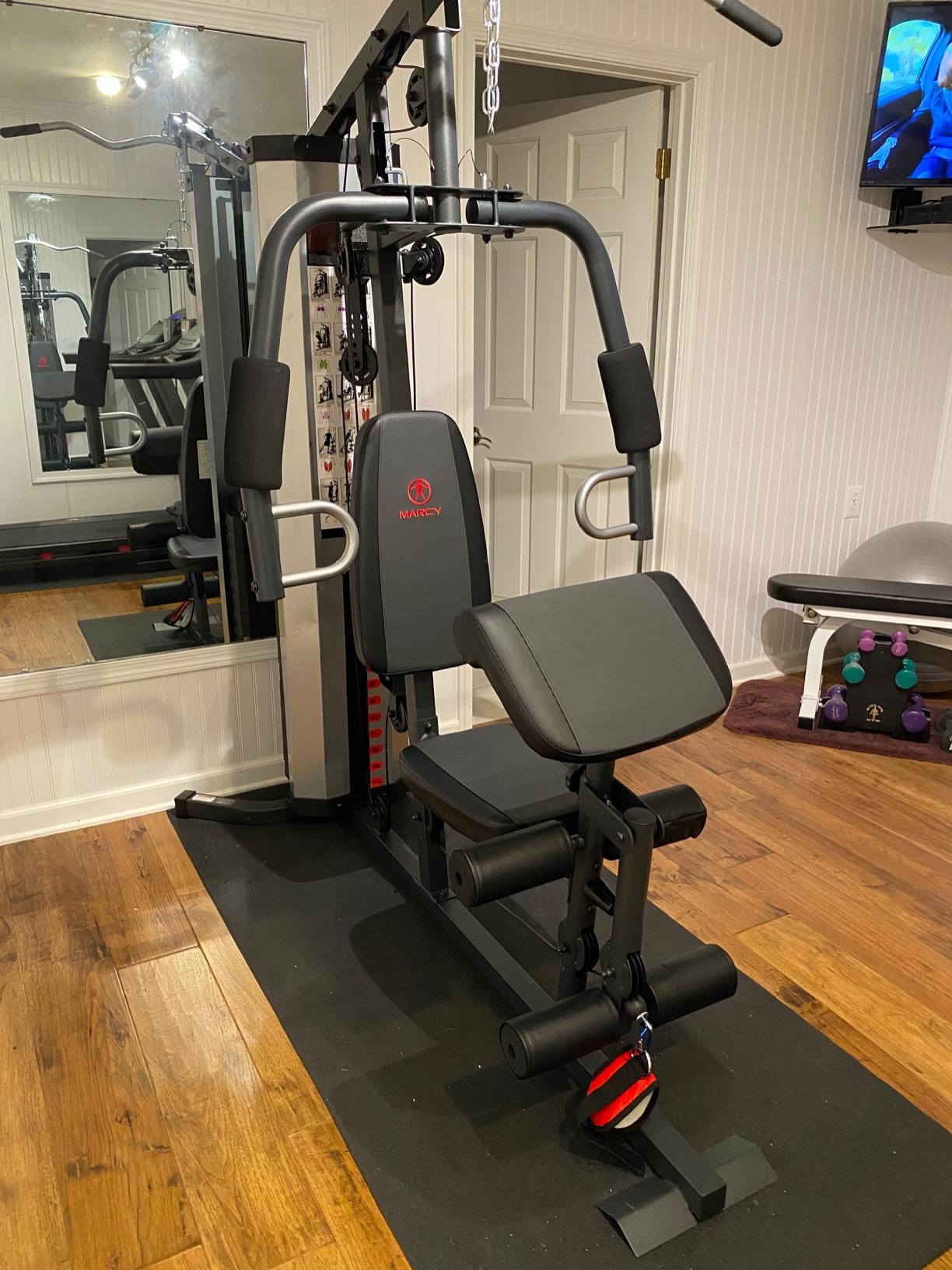 $13/mo - Finance Marcy Multifunction Steel Home Gym 150lb Weight Stack Machine | Buy Now, Pay Later