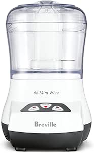 Breville Mini Wizz Food Processor, White BFP100WHT : Amazon.com.au: Home