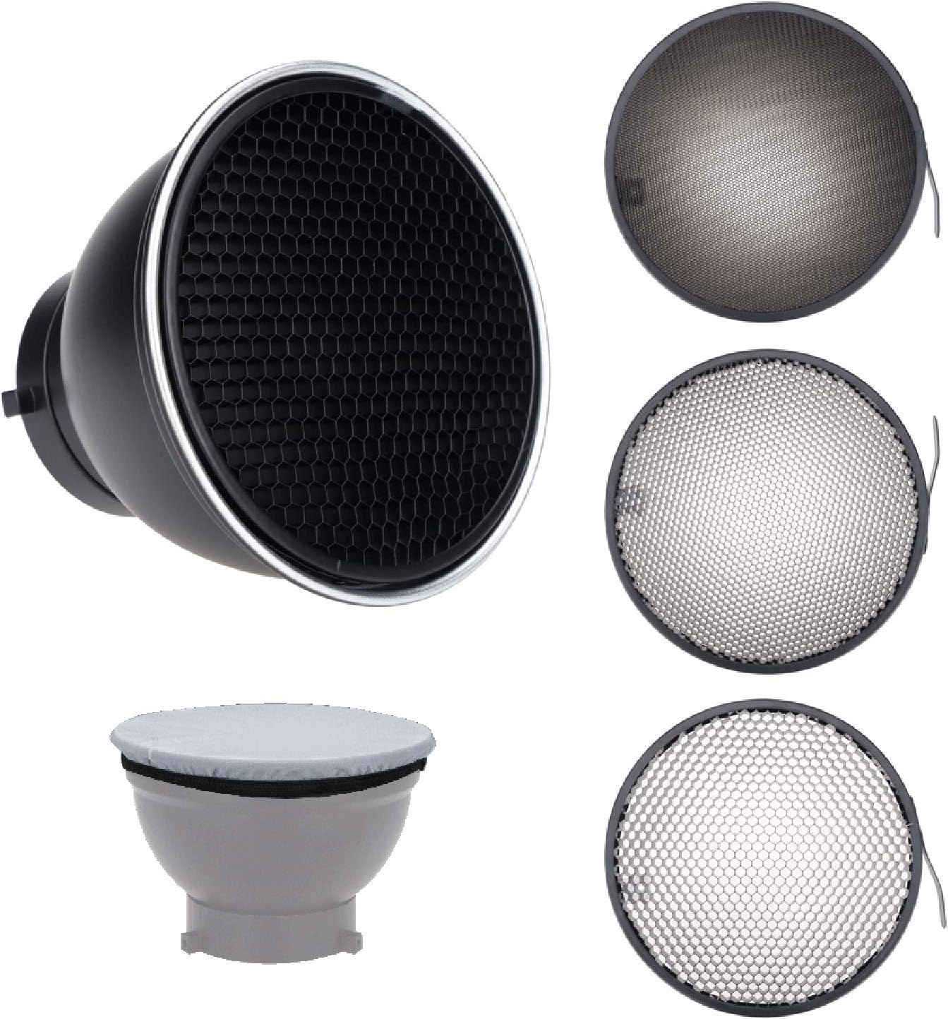 Godox Standard Reflector 7"/18cm Diffuser with 20/40: Amazon.in ...