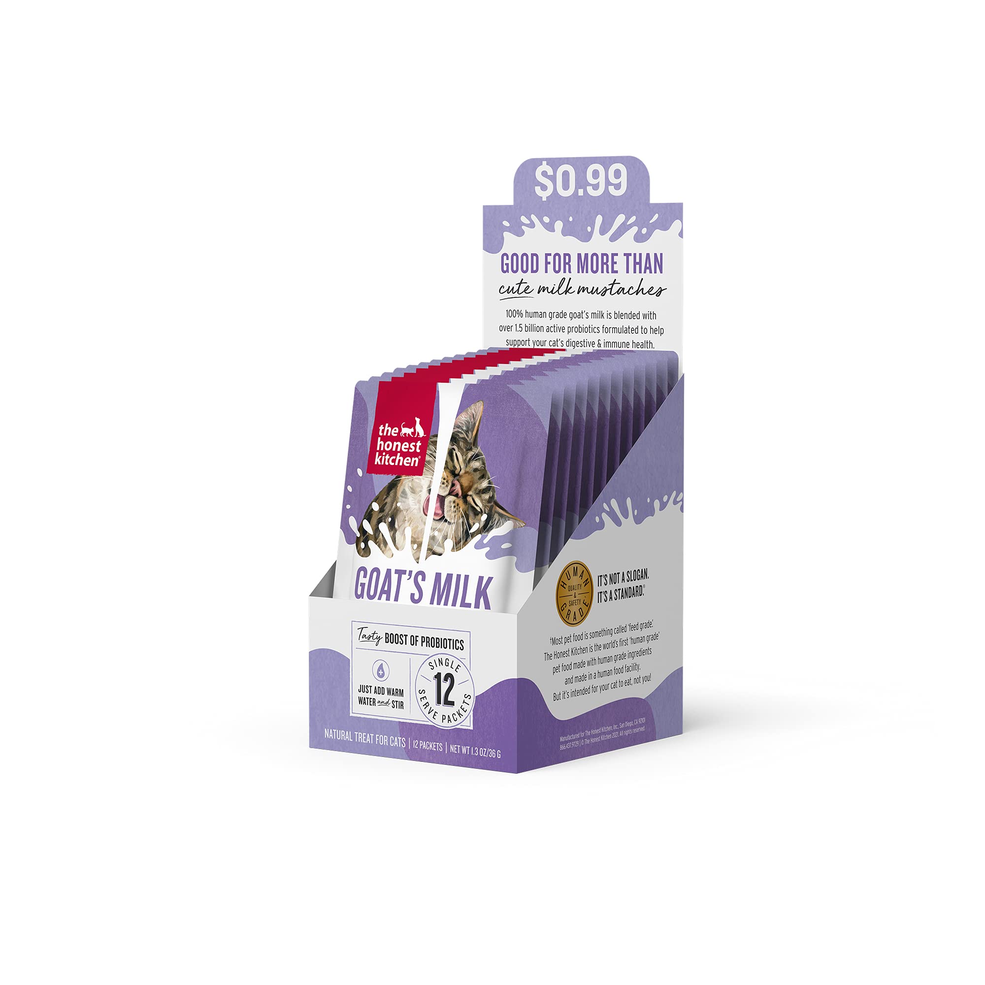 Mua The Honest Kitchen Goat's Milk with Probiotics for Cats, 12-Pack of ...