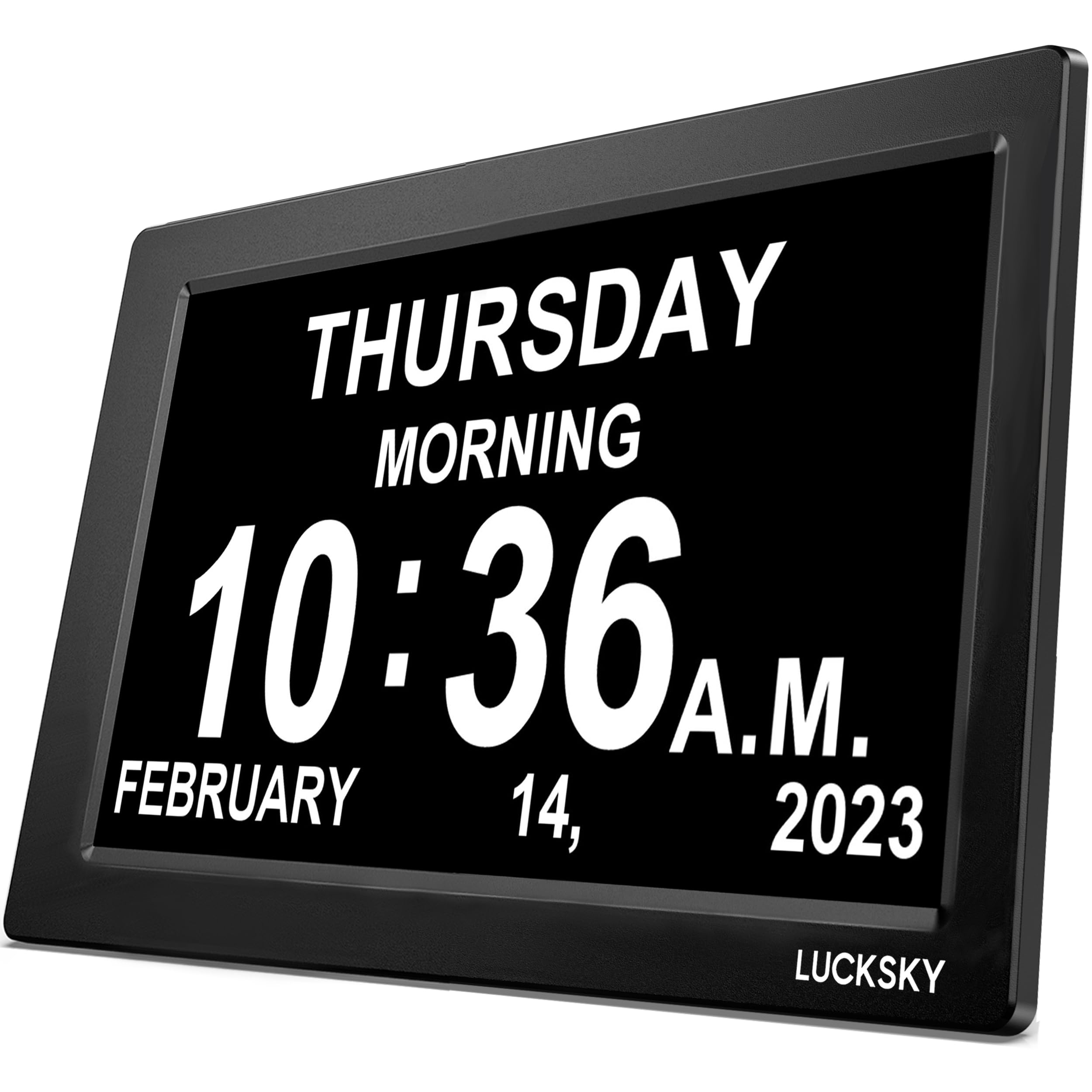 Mua Large Clock for Seniors, Dementia Clock with Date and Day of Week ...