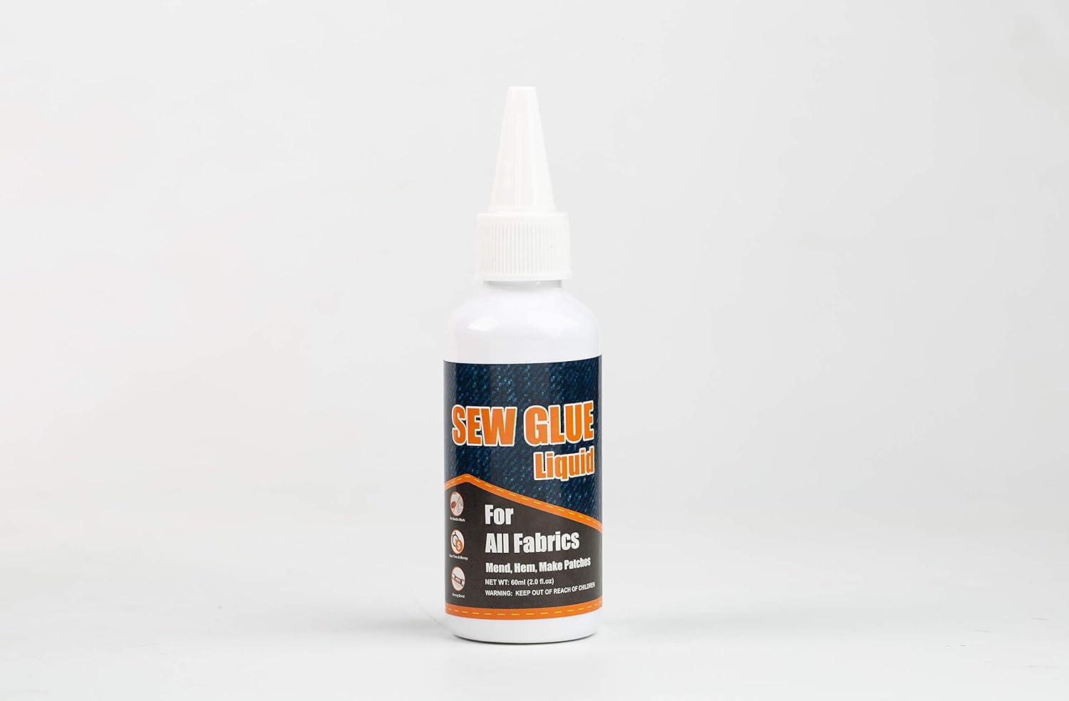 Plextone Sew Glue Liquid for Fabric-Stich Adhesive Waterproof Clear ...