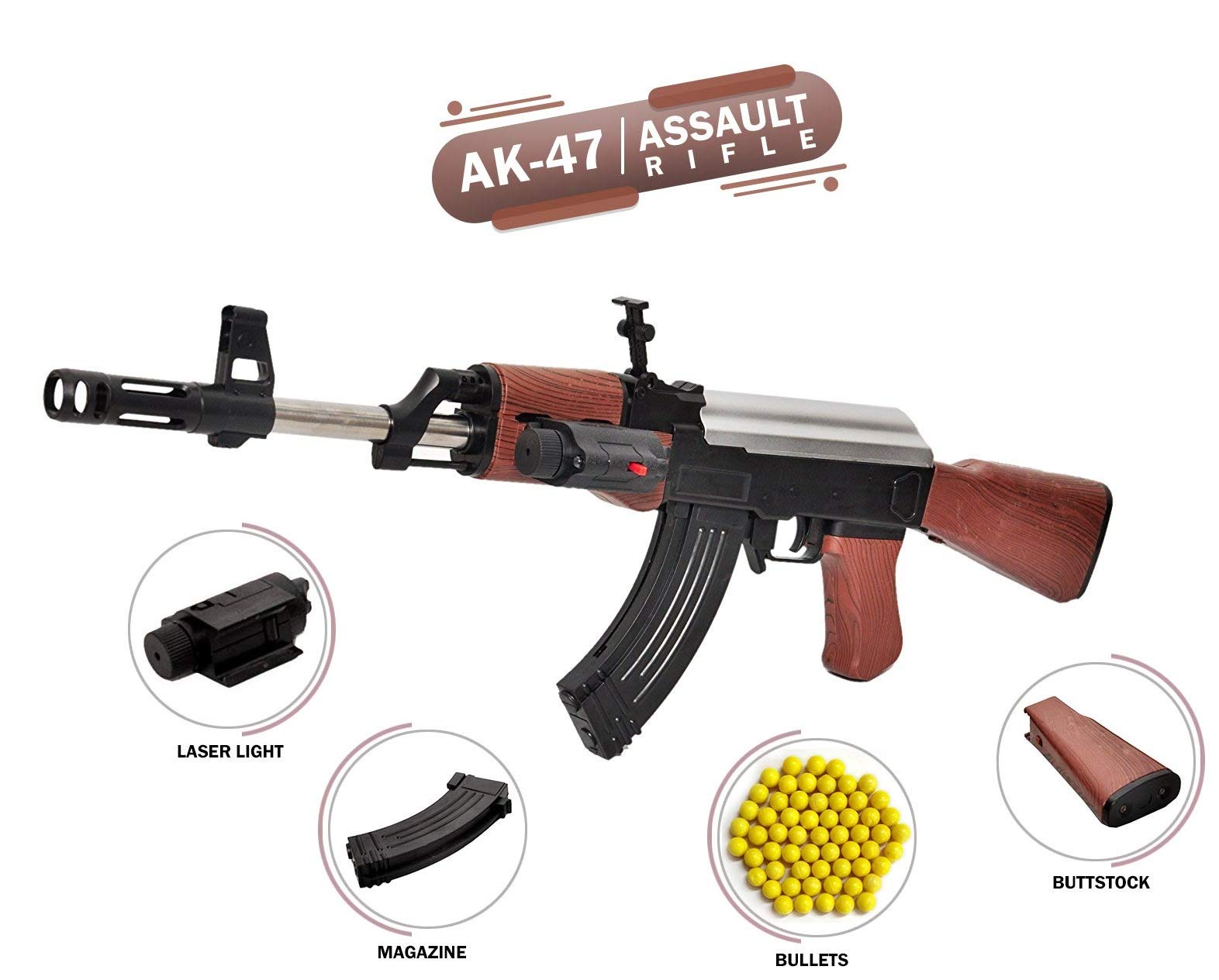 BabyGo Big Size Toy Gun For Kids With Extra 152 Bullets 24 inch Buy babygo-big-size-toy-gun-for-kids-with-extra-152-bullets-24-inch-buy