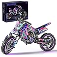 Amazon.com: Mesiondy Motorcycle Building Block Set - 476 PCS ...