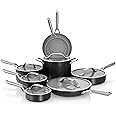 Amazon.com: Ninja Ceramic Pro 14Pcs Cookware Set, NonStick Pots & Pans ...