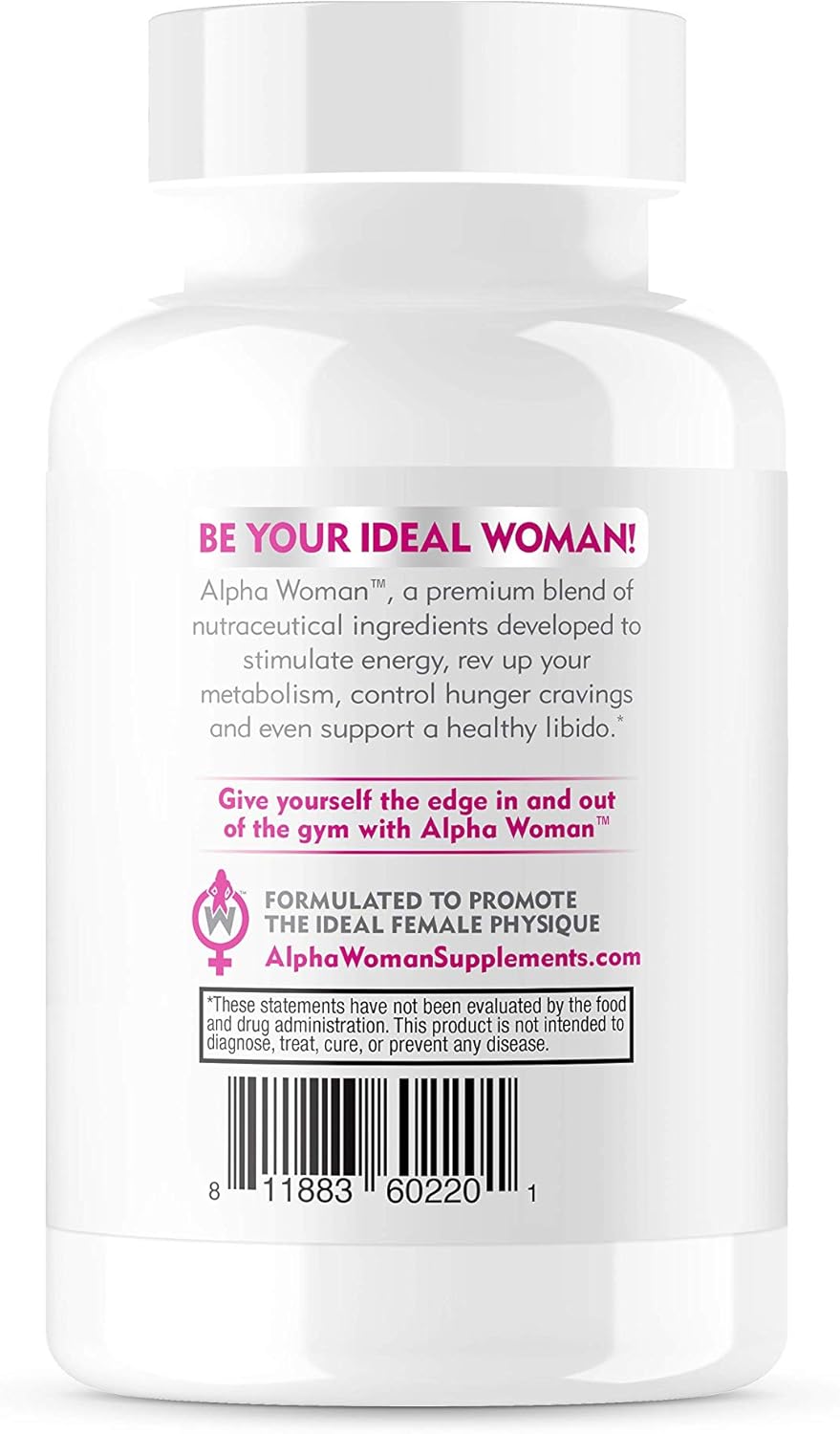 ALPHA WOMAN - Weight Loss Supplement, 4-in-1 Thermogenic Energizer ...