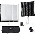 Amazon.com : Falcon Eyes RX-120TDX III 680W 120cm×120cm ROLL-Flex LED ...