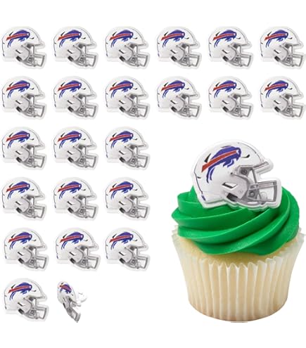 Buffalo Bills Cake Topper Bills Birthday Party Decorations,Buffalo