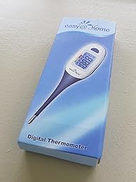 Easy@Home Digital Thermometer for Oral, Rectal or Axillary Underarm ...